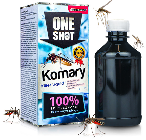 Oprysk na komary, skuteczny koncentrat owadobójczy KILLER LIQUID ONE ...
