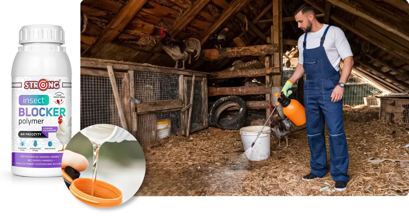 Środek na ptaszyńca kurzego i roztocza Insect Blocker Polymer | Sklep